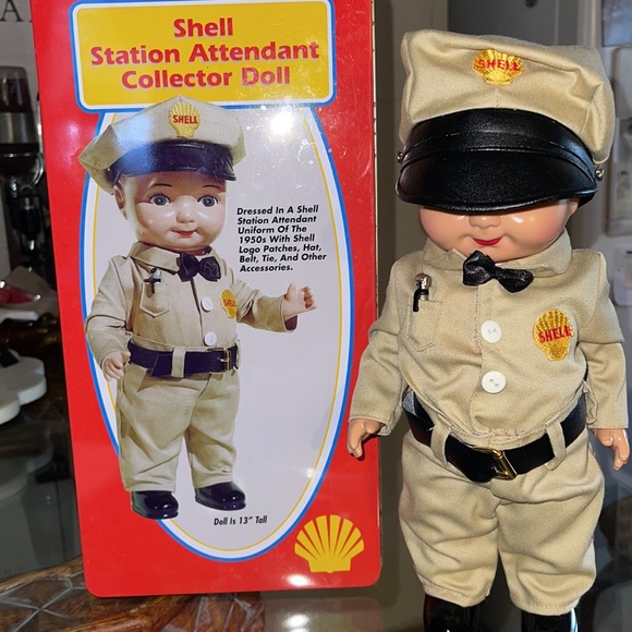 Shell | Other | Shell Station Attendant Collector Doll | Poshmark